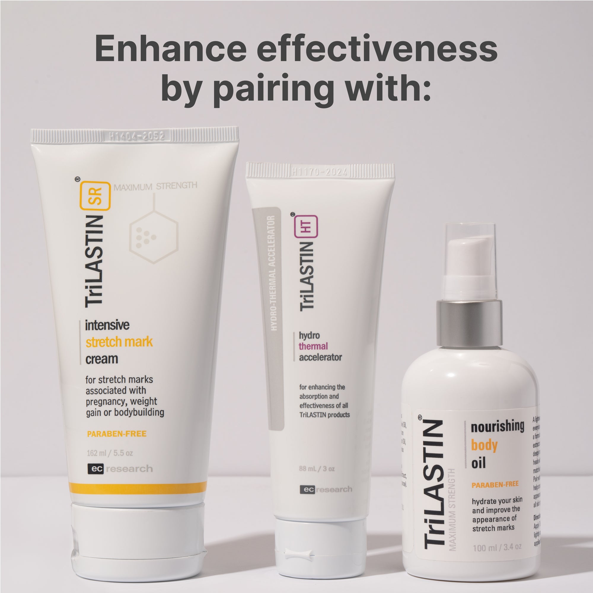 TriLASTIN-SR Stretch Mark Cream for Stretch Mark Removal – Trilastin